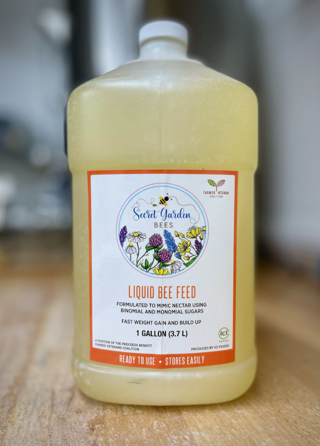 Liquid Bee Feed, Linden, NC | Secret Garden Bees®